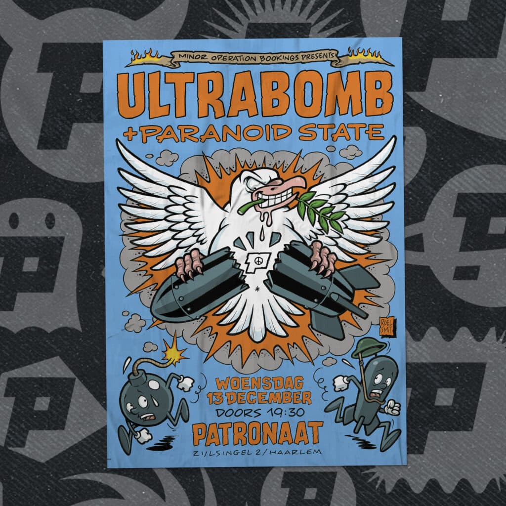 Ultrabomb + Paranoid State - Patronaat