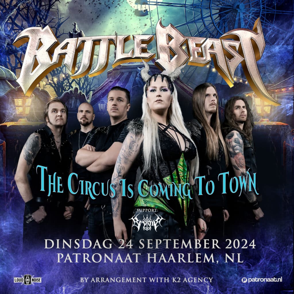 Battle Beast + Brymir + Serenity - Patronaat