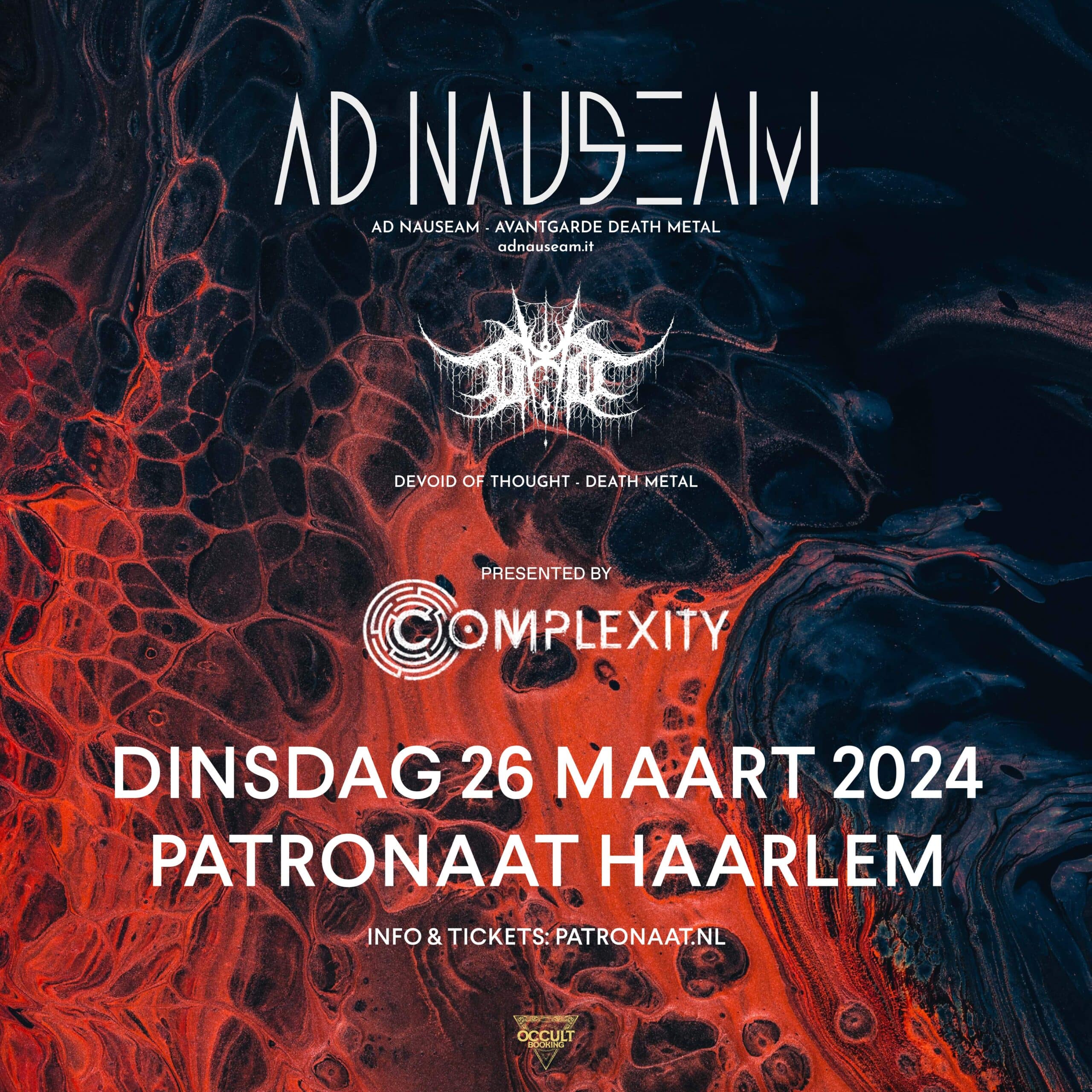 Ad Nauseam + Devoid of Thought + Defacement - Patronaat