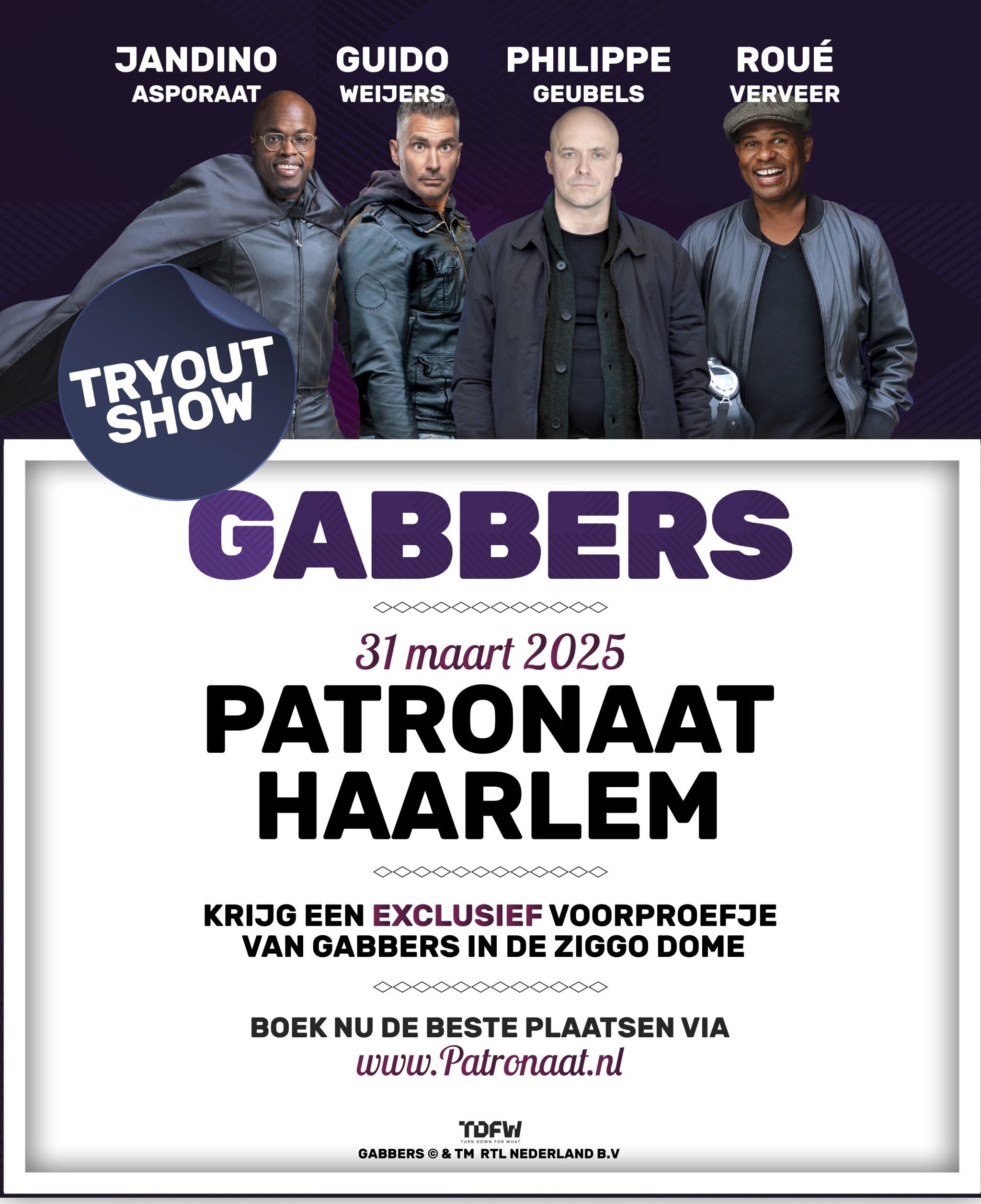 GABBERS - Patronaat